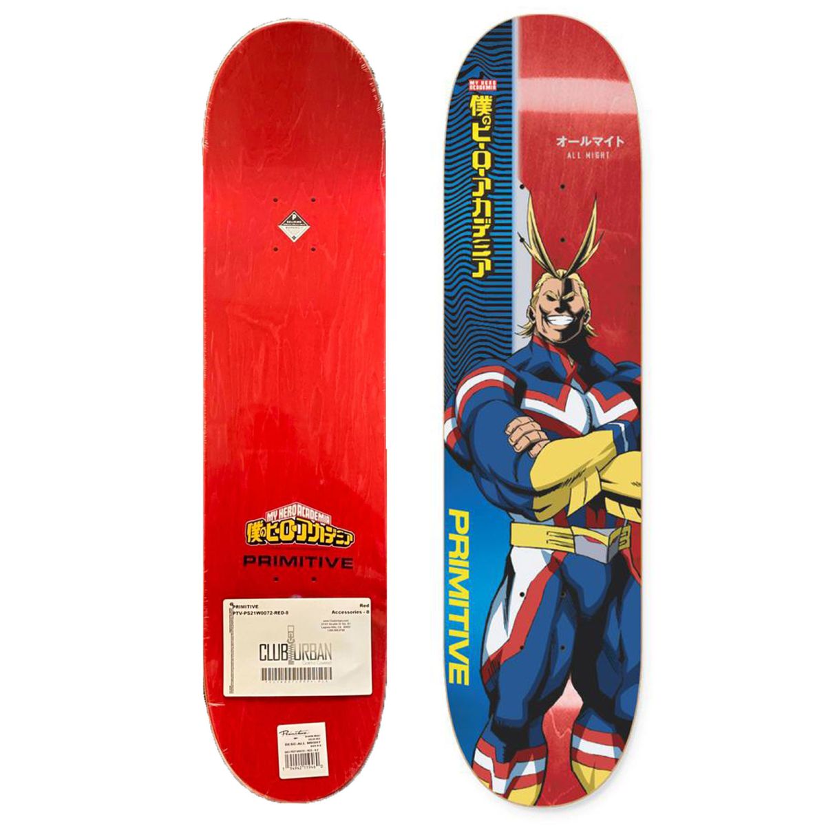 Primitive All Might Deck – La tienda Skate mas grande de Colombia