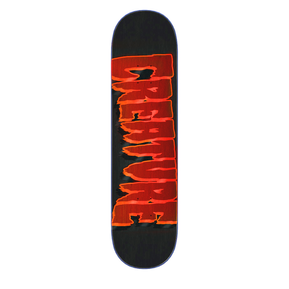 Creature Logo Outline Stumps Red Deck – La tienda Skate mas grande de ...