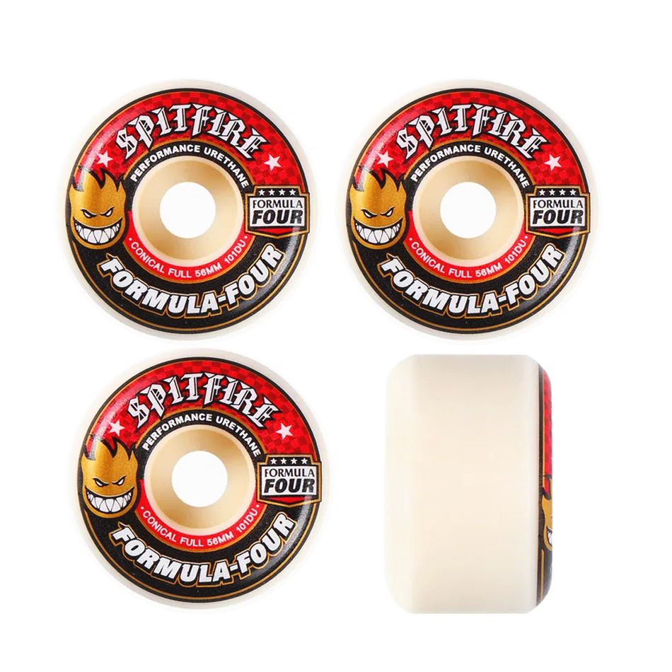 Spitfire F4 Conical Red 101A – La tienda Skate mas grande de Colombia