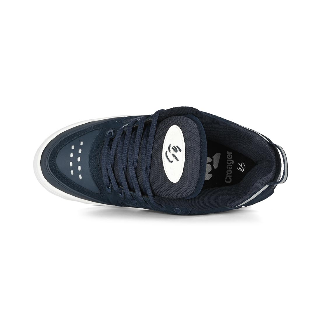 eS Creager Navy White – La tienda Skate mas grande de Colombia