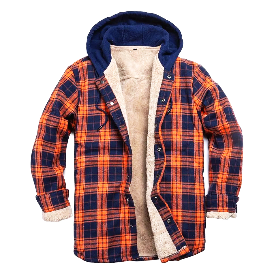 Ivuma Cotton Flannel Thermal Orange – La tienda Skate mas grande de ...