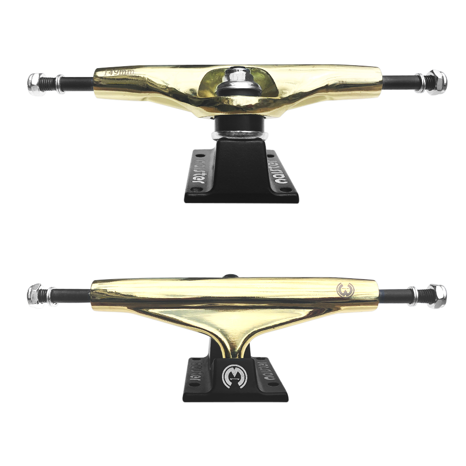 Trucks Maister 149mm Golden Black – La tienda Skate mas grande de Colombia